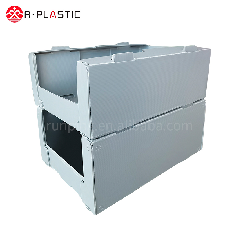 Best direct factory plastic corrugated correx corex pick bin Stackable ...