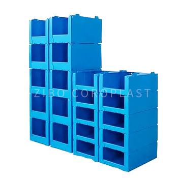 Best Stackable Correx Corflute Warehouse Picking Bins Corrugated ...